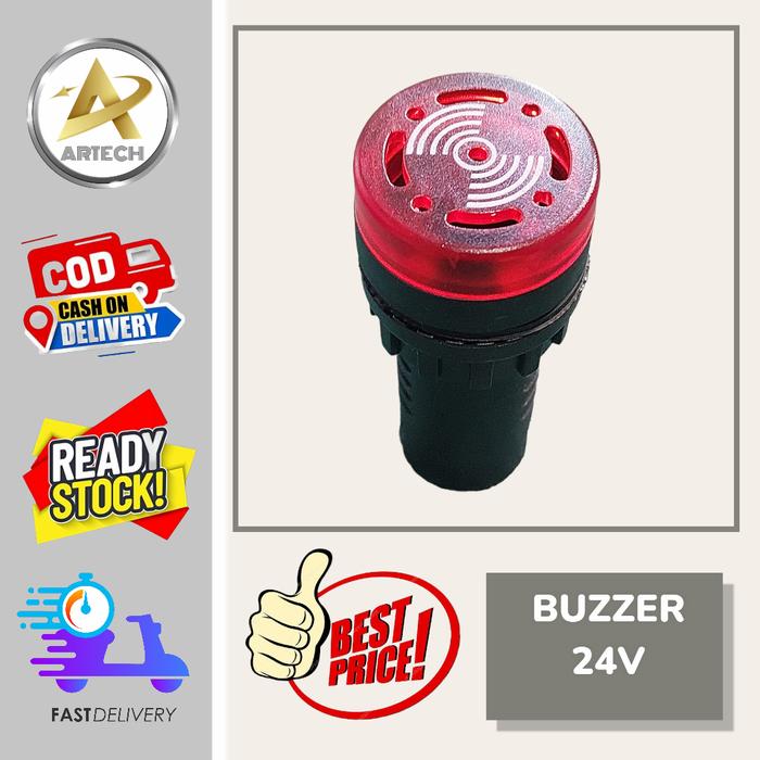 Jual buzzer 24v 22mm - Jakarta Utara - ARTECH LIFT | Tokopedia