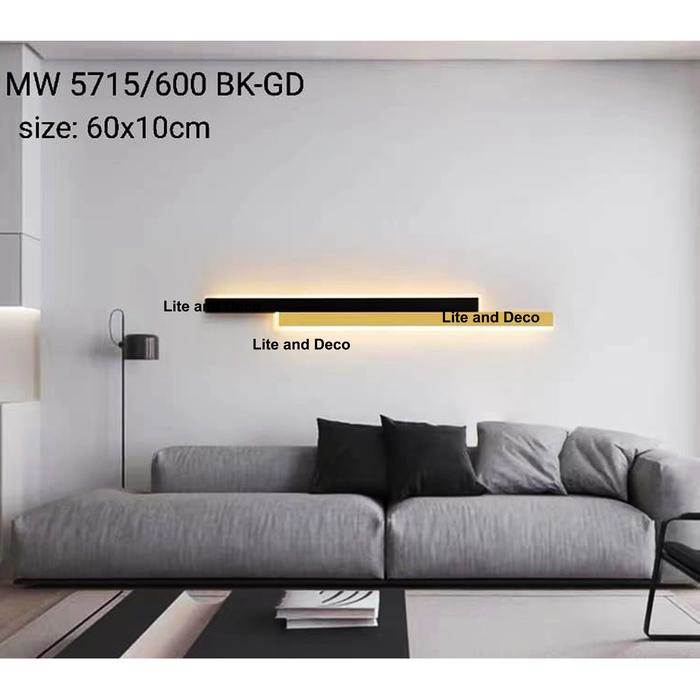 Jual LAMPU DINDING LINEAR FULL LED MINIMALIS 60CM - Jakarta Utara ...