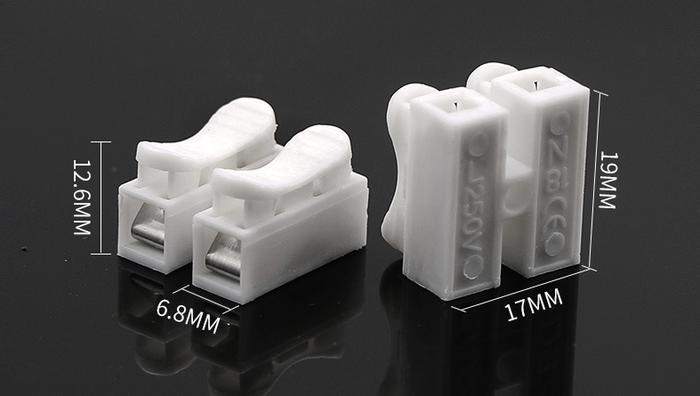 Jual Quick Cable Wire Connector 2 Pin 2pin Push | Konektor Kabel ...