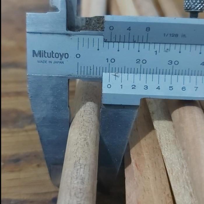 Jual kayu setengah lingkaran 10mx2m-profil kayu-dowel kayu belah - Kota ...