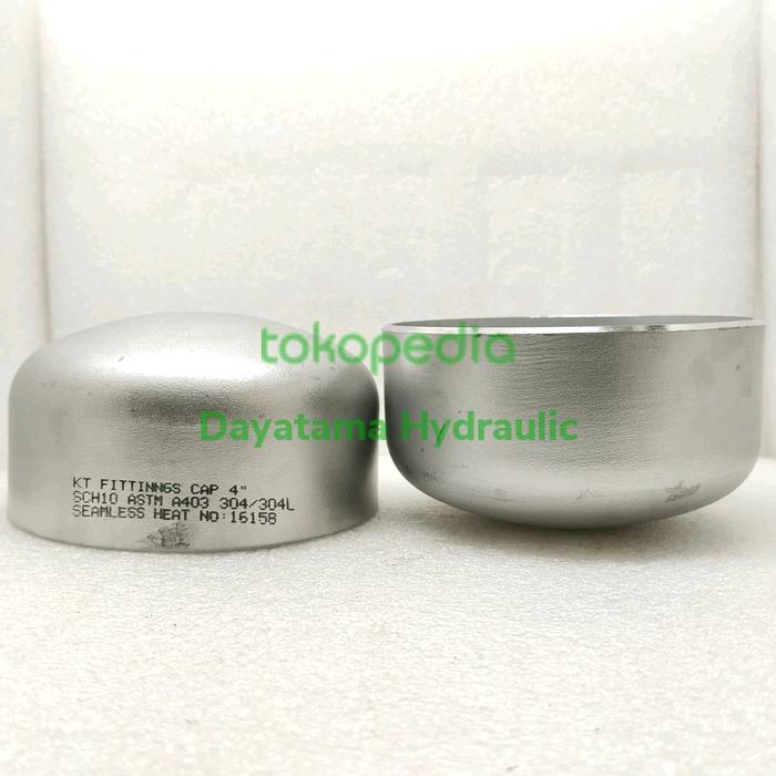 Jual DOP/SOLID END CAP LAS SS304 SCH10 2-1/2" INCH / 2.5" INCH DN65 ...