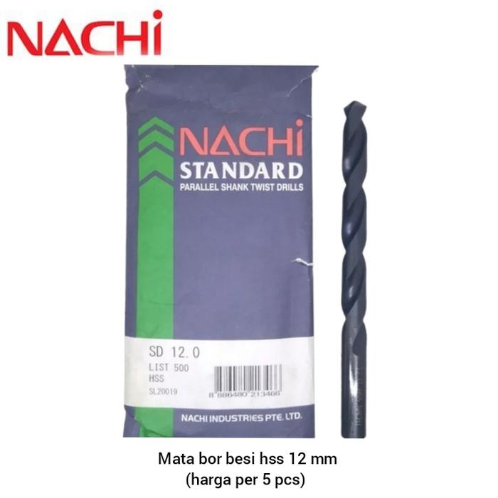 Jual NACHI MATA BOR BESI HSS 12 MM (HARGA PER 5 PCS) - Jakarta Barat - Sama Tunjang Sejahtera ...