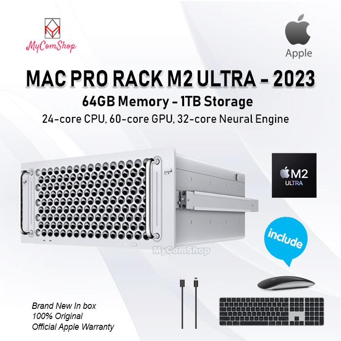 Jual APPLE MAC PRO RACK 2023 M2 ULTRA 24-CORE 60-CORE 64GB RAM 1TB SSD ...