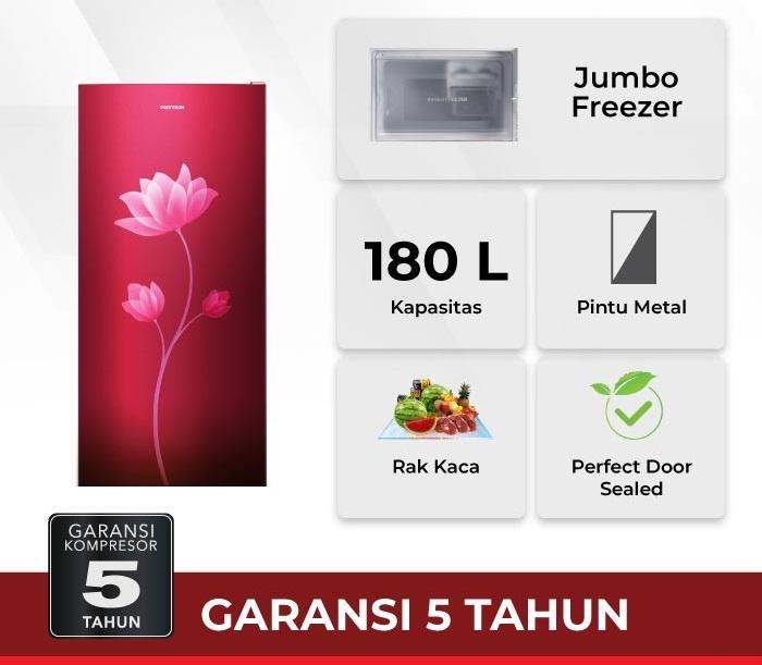 Jual Kulkas 1 Pintu Polytron 180 liter PRB-189 Regrigerator KHUSUS ...