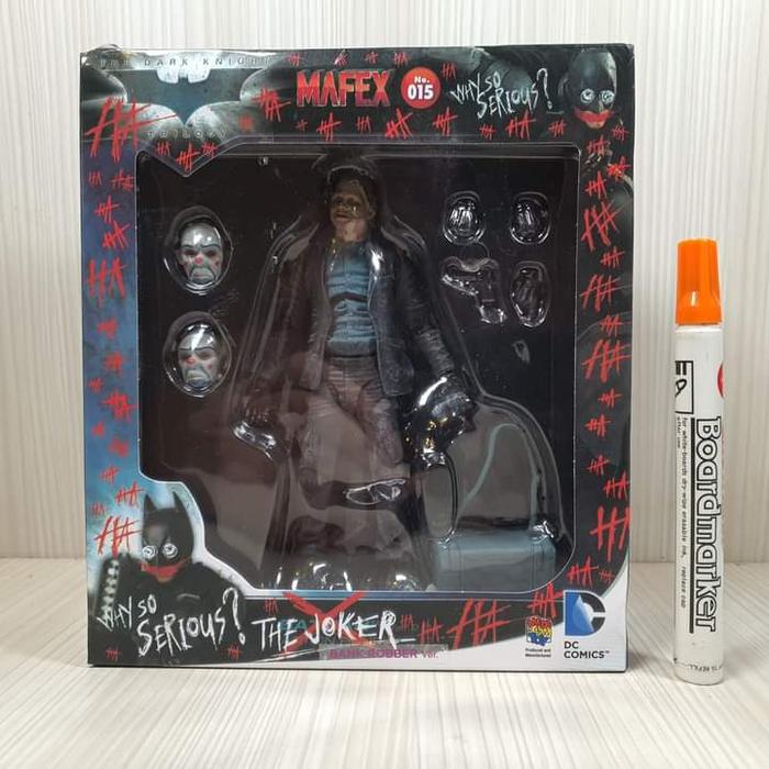 Jual mainan action figure The joker bank robber Why so serious hahah ...