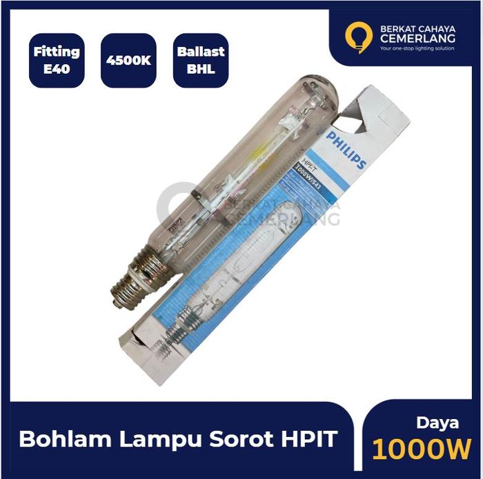 Jual Lampu HPIT 1000W Philips - Jakarta Barat - BERKAT CAHAYA CEMERLANG ...