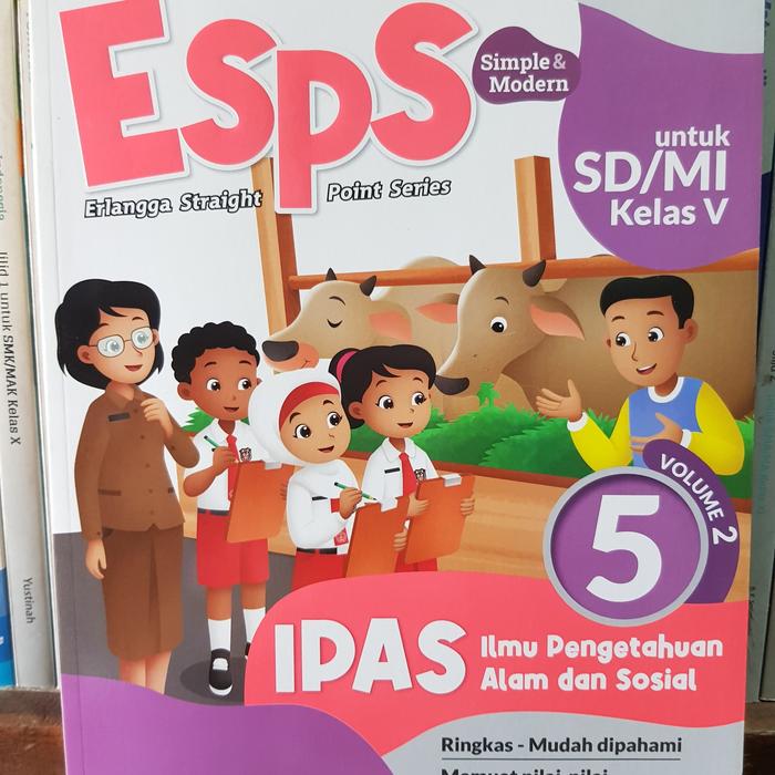 Jual ESPS IPAS 5 Volume 2 SD/ Mi Kelas 5 Kurikulum Merdeka Erlangga - Jakarta Timur - Pustaka ...