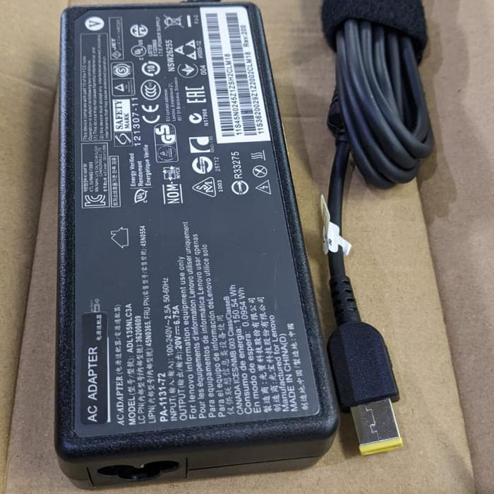 Jual ADAPTOR CHARGER LENOVO TIPE USB 20V-6.75A 135W Ori - 20V - 6A ...