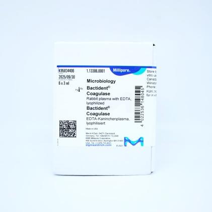 Jual Bactident Coagulase Rabbit Plasma|MERCK|113306.0001|Microbiology ...