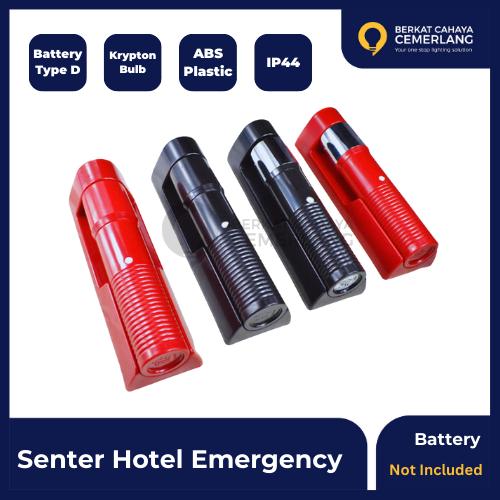 Jual lampu senter emergency , senter hotel , emergency flash - Jakarta ...
