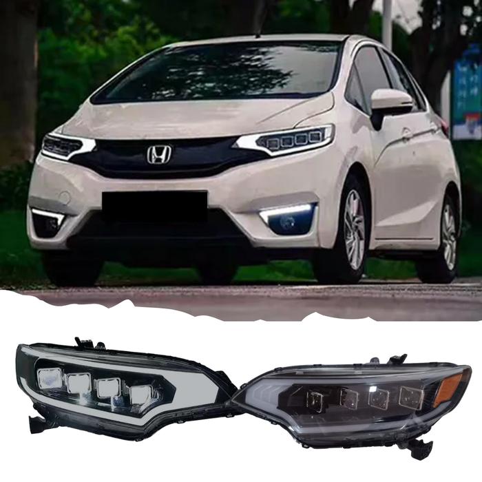 Promo Head Lamp Lampu Depan Honda Jazz Gk5 2015-2021 Sequential Bugati ...