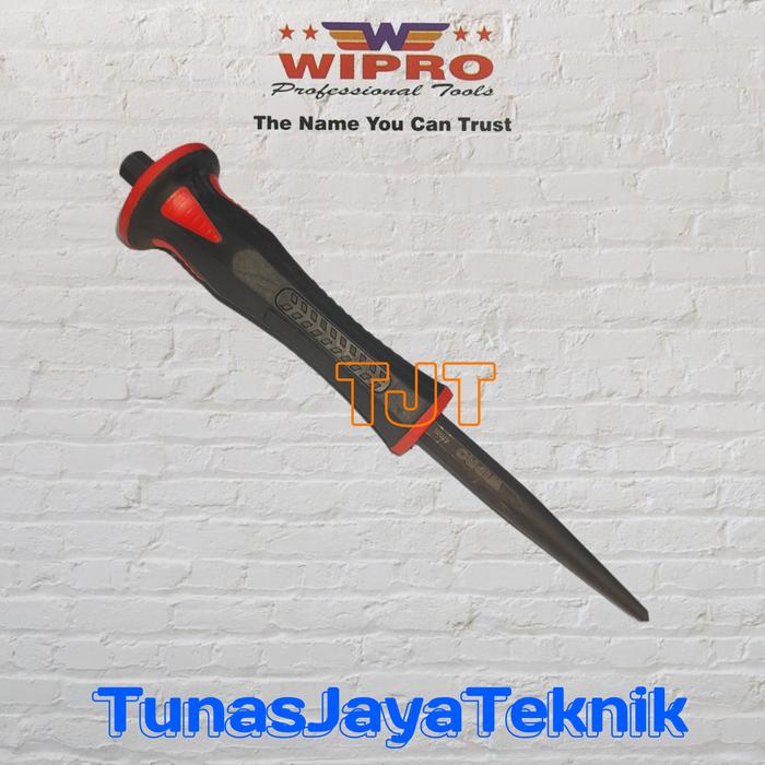 Jual Betel drop lancip handle karet Wipro WP nf08 / center punch - Kota ...
