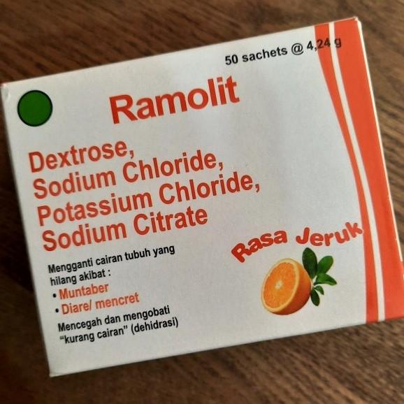 Jual RAMOLIT(ORALIT) Box 25 sachet-Obat Pengganti Cairan Tubuh - Kab ...