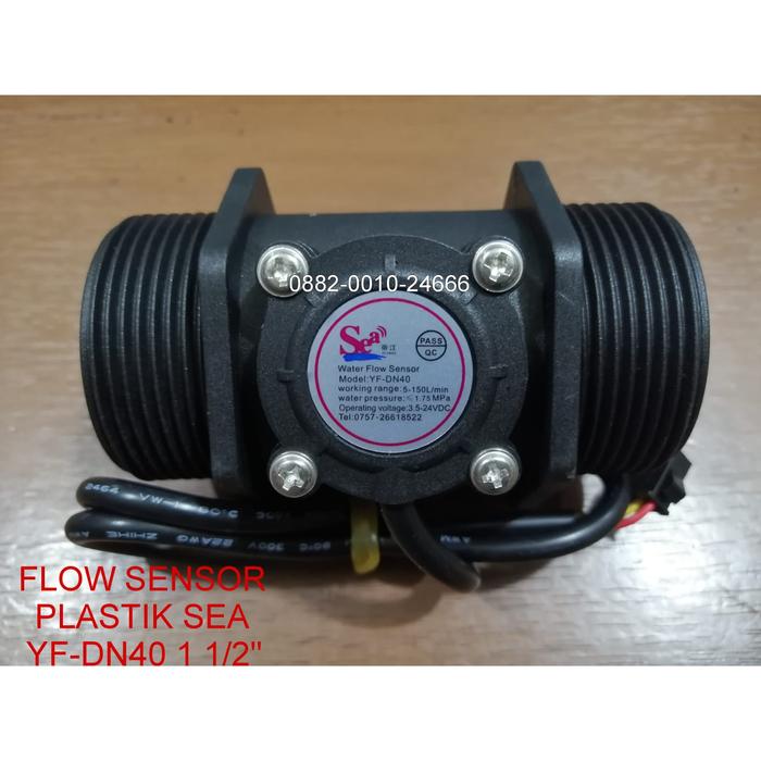 Jual WATER FLOW SENSOR YF-DN40 1 1/2" / WATER FLOW SENSOR 1 1/2" - Kota ...