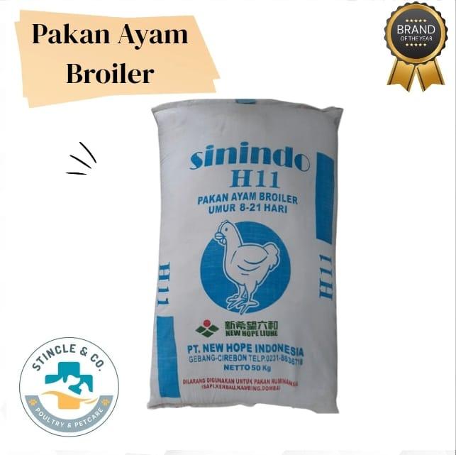 Jual pakan ayam broiler / pedaging new hope H11 - Kab. Bandung ...
