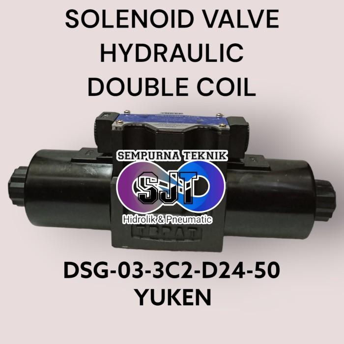 Jual SOLENOID VALVE YUKEN DSG-03-3C2-A220-50 / DSG-03-3C2-D24-50 - Jakarta Barat - sempurna ...
