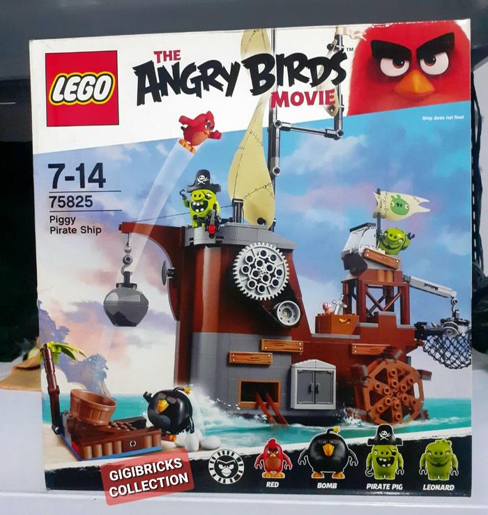 Jual Lego Angry Birds Original 75825 Piggy Pirate Ship - Kota Bandung ...