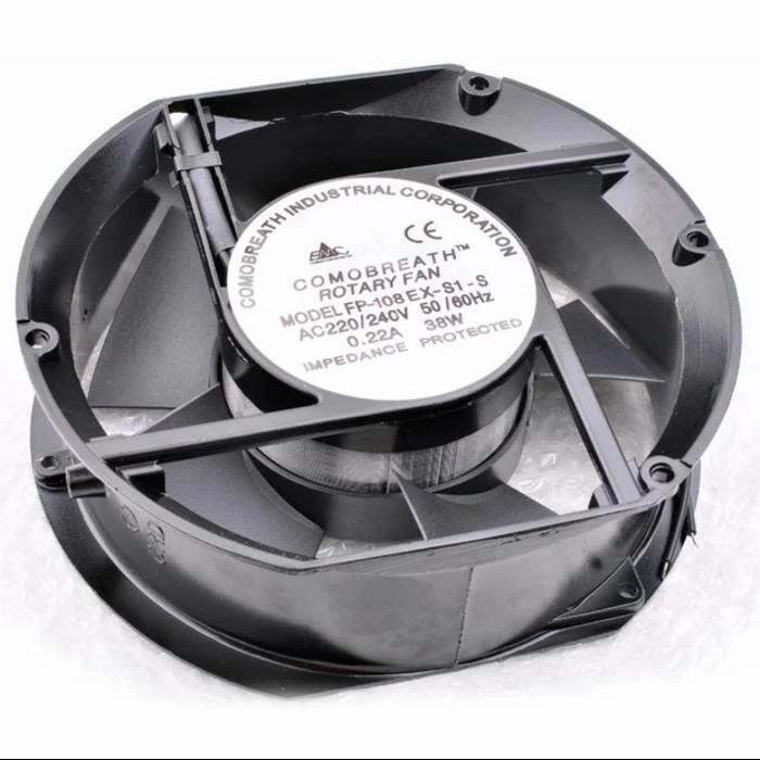 Jual COMMONWEALTH COOLING FAN 6 INCH OVAL 17x15x5CM AC 220 VOLT ...