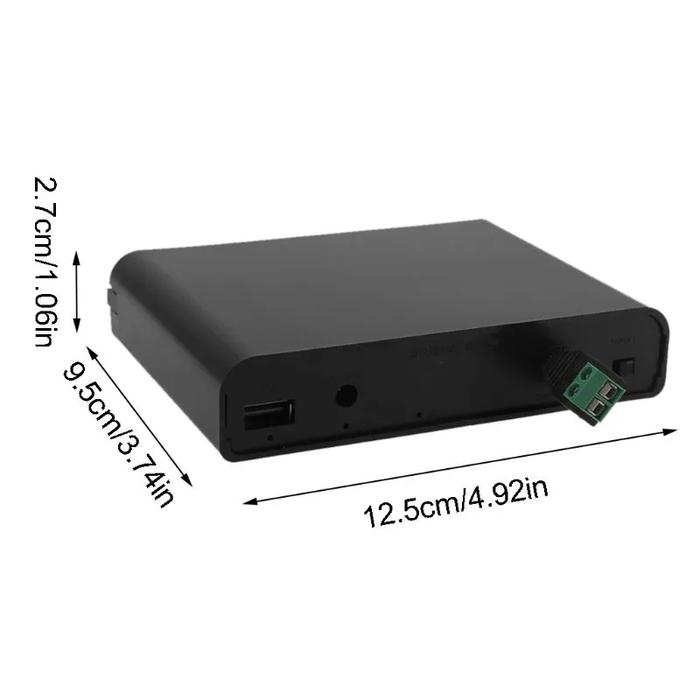 Jual Smart Portable Mini UPS USB 5V &12V/4A 4000mAh 18650 Case Box ...