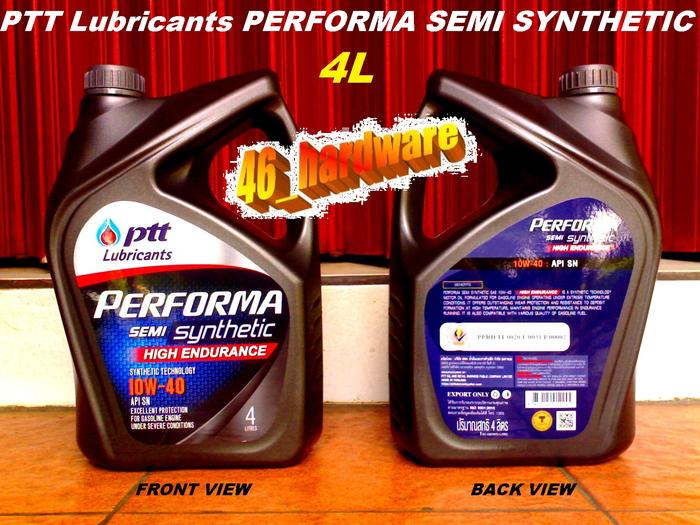 Jual PTT PERFORMA HIGH ENDURANCE HE 10W-40 10W40 OLI GALON NON SHELL ...