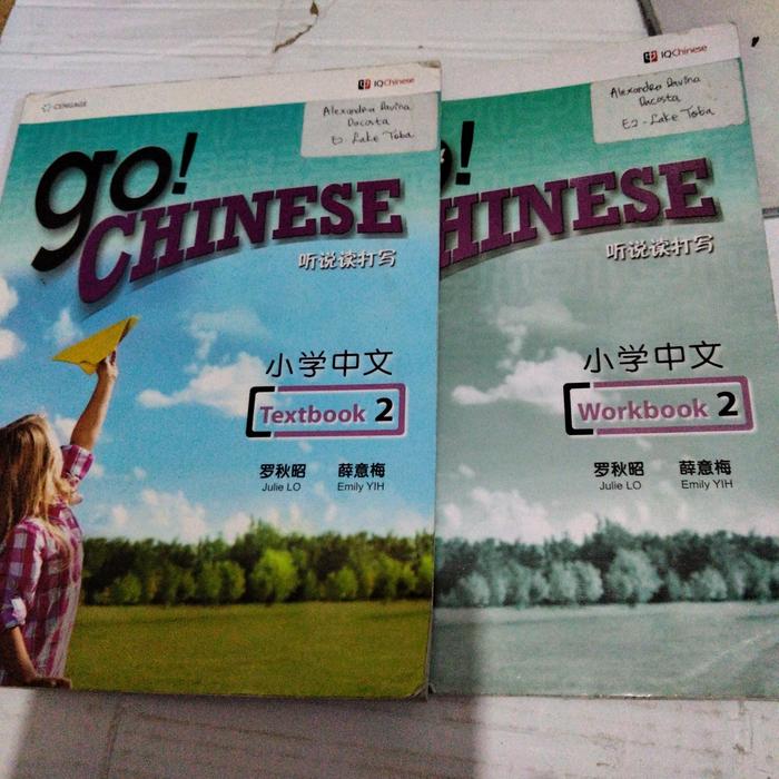 Jual Go Chinese Textbook 2 and workbook 2 - Kota Medan - Ester books ...