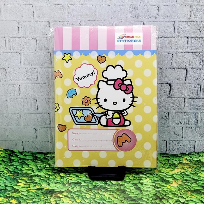 Jual Sampul Buku Tulis Kwarto Gambar Motif Karakter Hello Kitty (20 ...