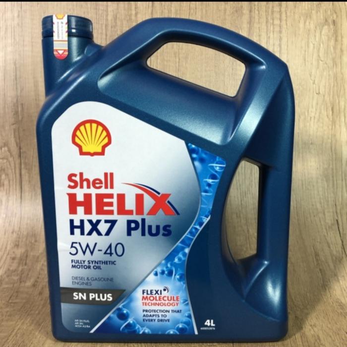 Jual Oli Shell Helix HX7 (Sae 5w-40 ),4Liter Original Barcode 💯 - Kota ...