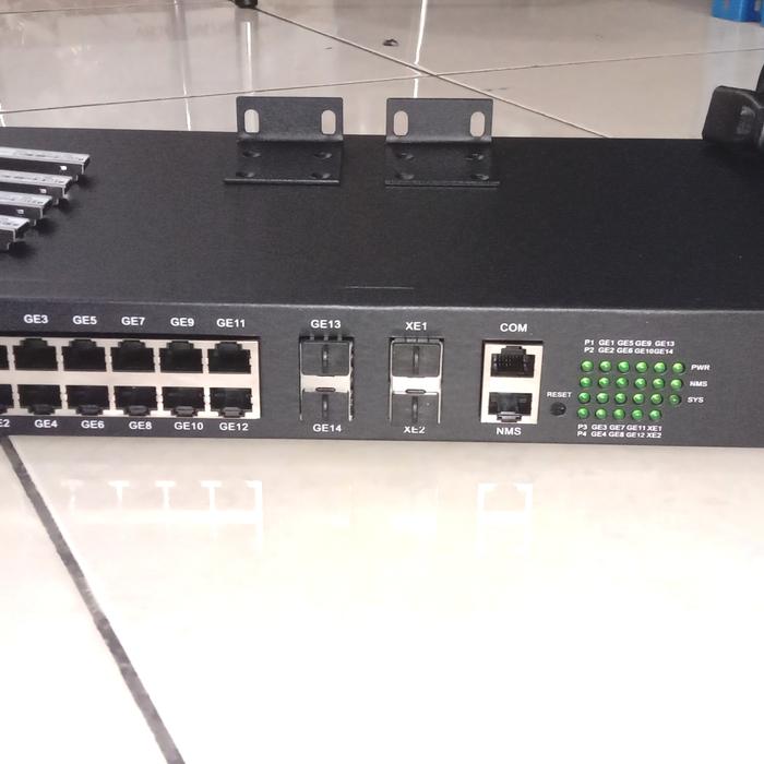 Jual OLT HIOSO EPON 4PON UPLINK 10G TYPE HA7304NX KOMPLIT DGN SFP 8DB ...