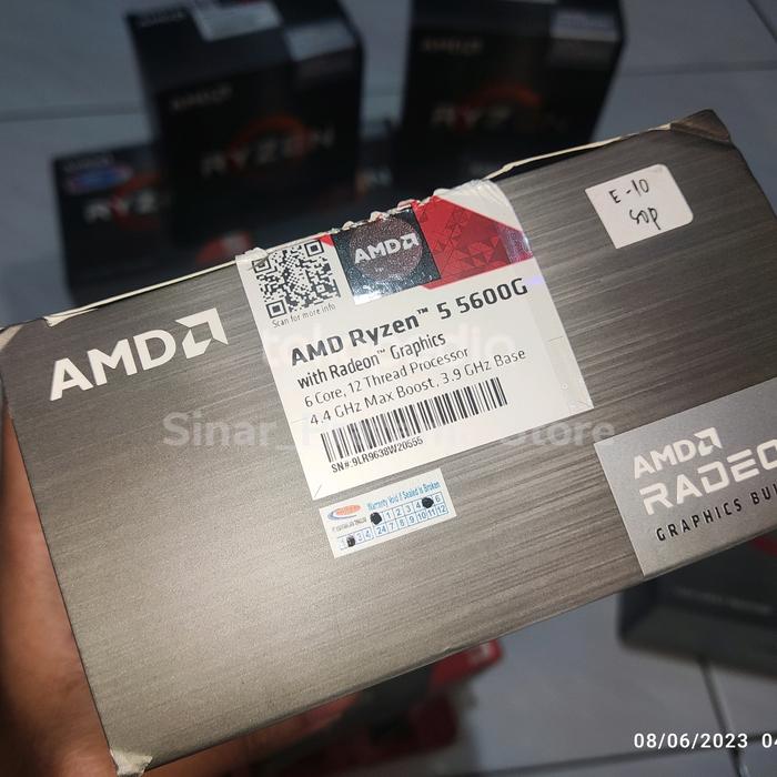 Jual Dus Box Cpu AMD Ryzen 5 5600g ORIGINAL Imei Tray - Kota Tangerang ...