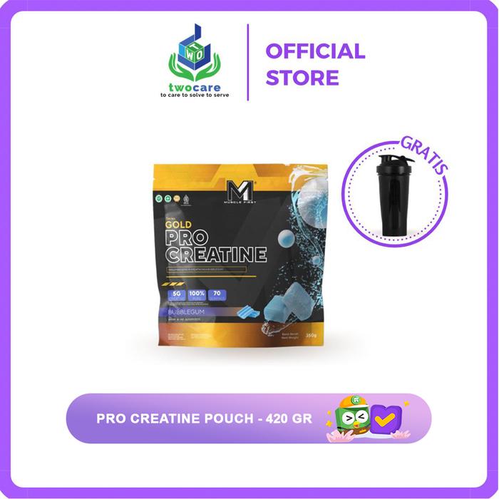 Promo M1 Muscle First Pro Creatine Kemasan Pouch 350 gram - 70 serving ...