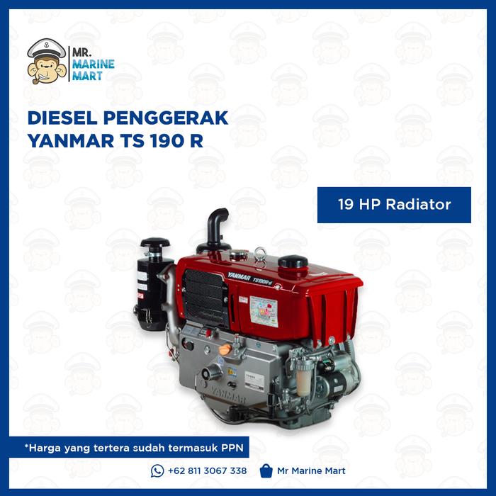 Jual Mesin Diesel YANMAR TS 190 R Diesel Penggerak 19HP 19PK Radiator - Kota Surabaya - Mr ...