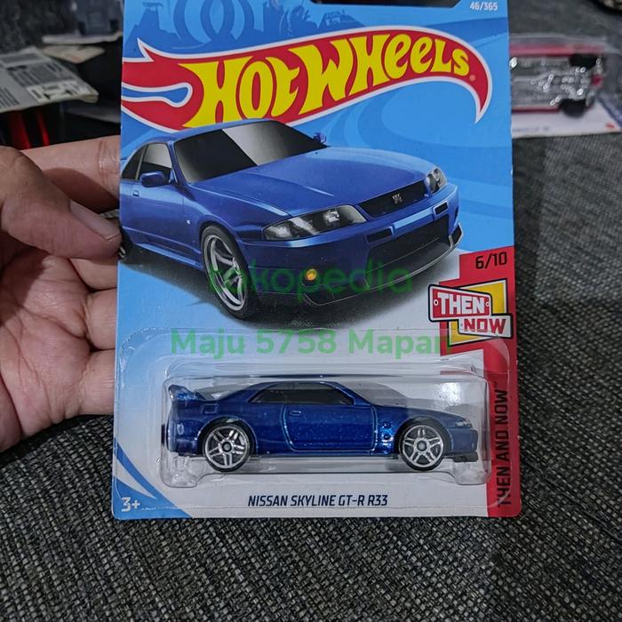 Jual Hot Wheels / HotWheels Nissan Skyline GTR R33 biru metalic - Kota ...