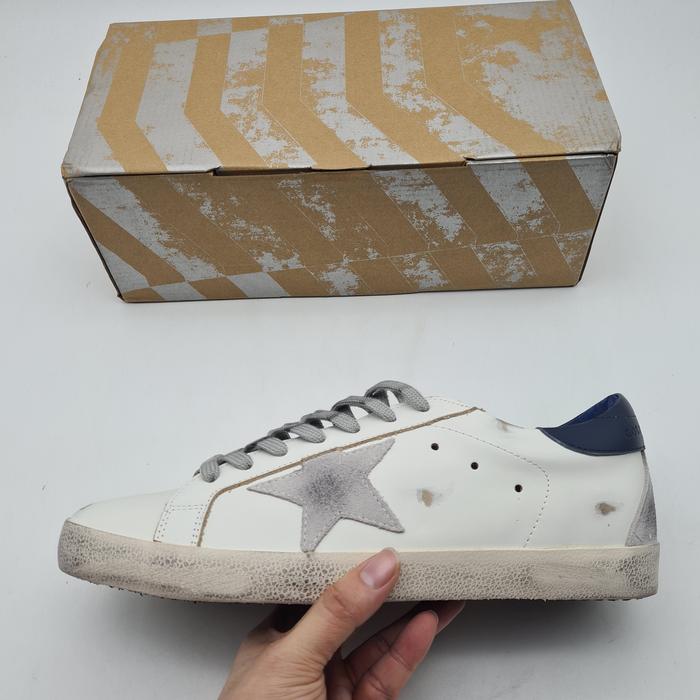 Jual Golden Goose Superstar GGDB Suede Star with Blue Heel [Hypeware ...