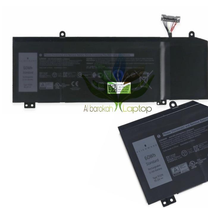 Jual Baterai Dell Alienware M15 P79F M17 P37E M17 R1 M17 R2 1F22N HYWXJ ...