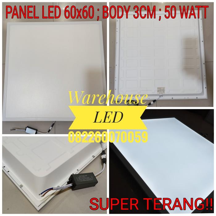 Jual Lampu Panel Led 60x60 50w Downlight 60 x 60 50 watt 50watt - 30X60 ...