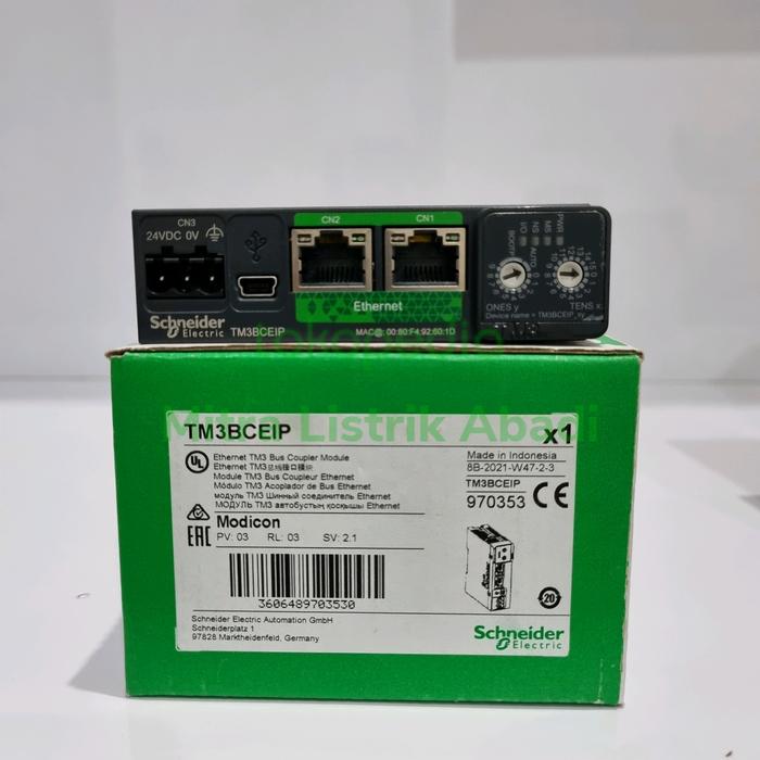 Jual Tm3bceip Schneider Ethernet Tm3 Bus Coupler Module Jakarta Pusat