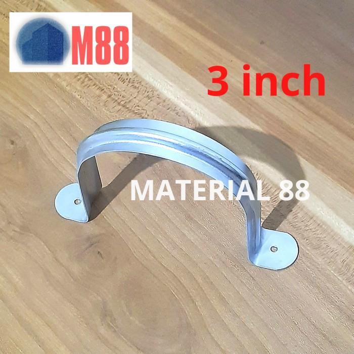 Jual Klem Omega 3 inch Galvanis - Klem Besi Pipa PVC Pralon 3inch - Kab ...