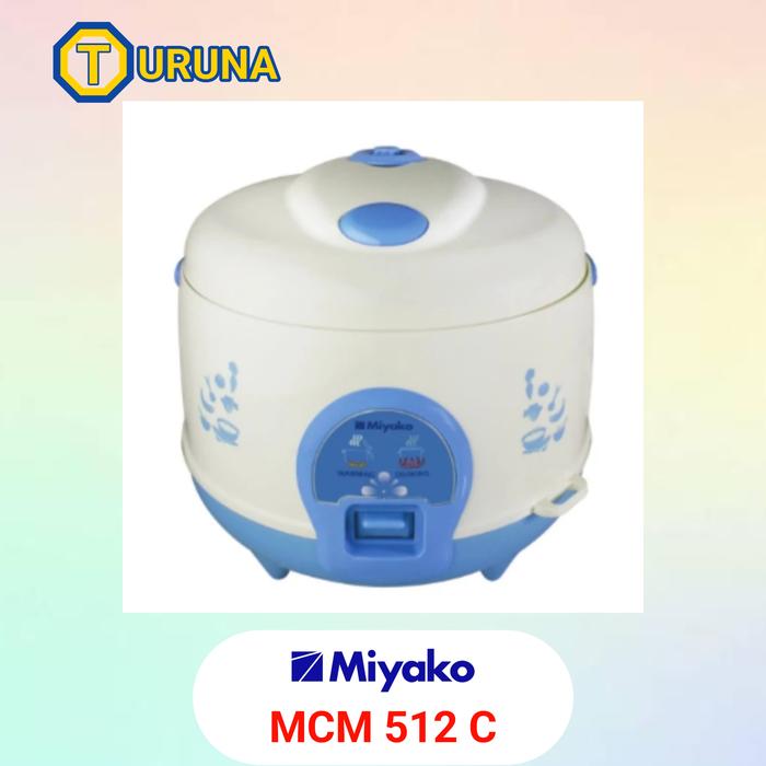 Jual Miyako Mcm512C Rice Cooker 1,2 Liter Magic Com Mcm 512 C - Kota ...