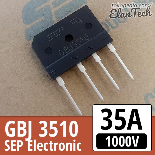 Jual Diode Bridge GBJ3510 35A 1000V SEP GBJ 3510 Dioda Sisir Elantech ...