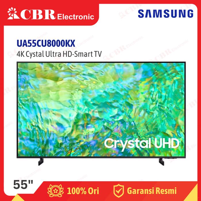 Jual TV Samsung 55inch LED 55CU8000 (4K Crystal UHD-Smart TV) - Kota ...