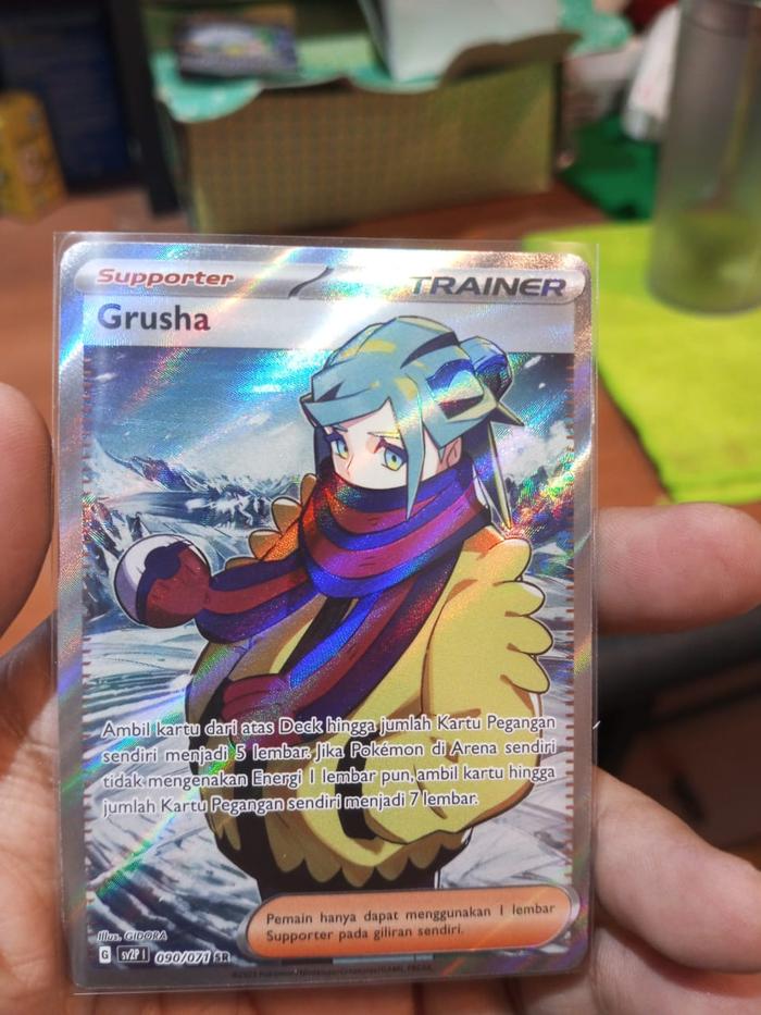 Jual Grusha SR SV2P Pokemon TCG Indonesia - Kota Surabaya - Board Game ...