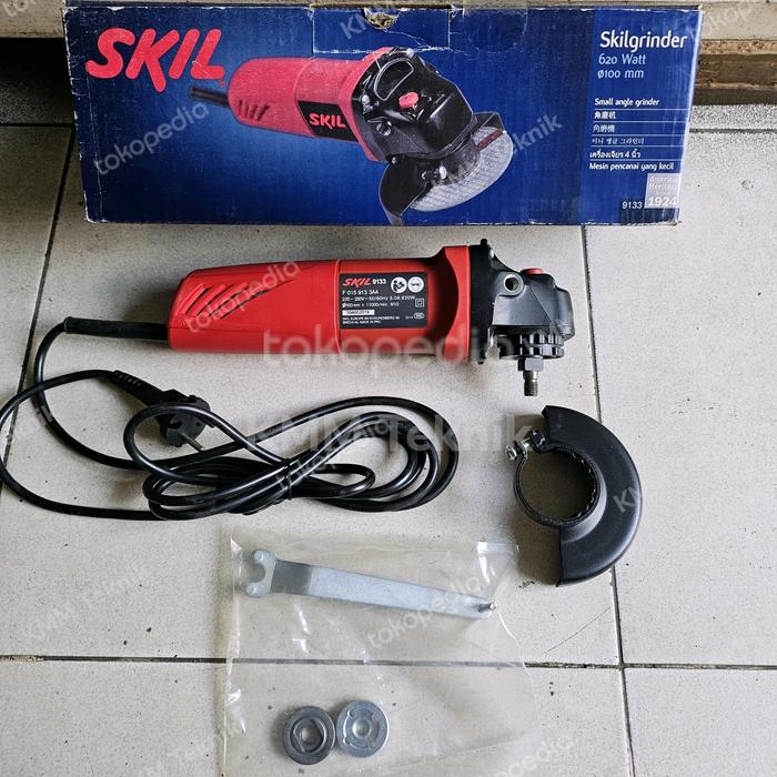 Jual MESIN GERINDA TANGAN 4" SKIL 9133 HAND GRINDER GURINDA GRENDA 4 ...