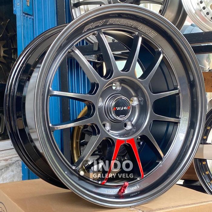 Jual velg mobil r18. FF1 Viper RS utk Civic turbo, CRV, HRV, Camry, Alphard - Hyper Black ...