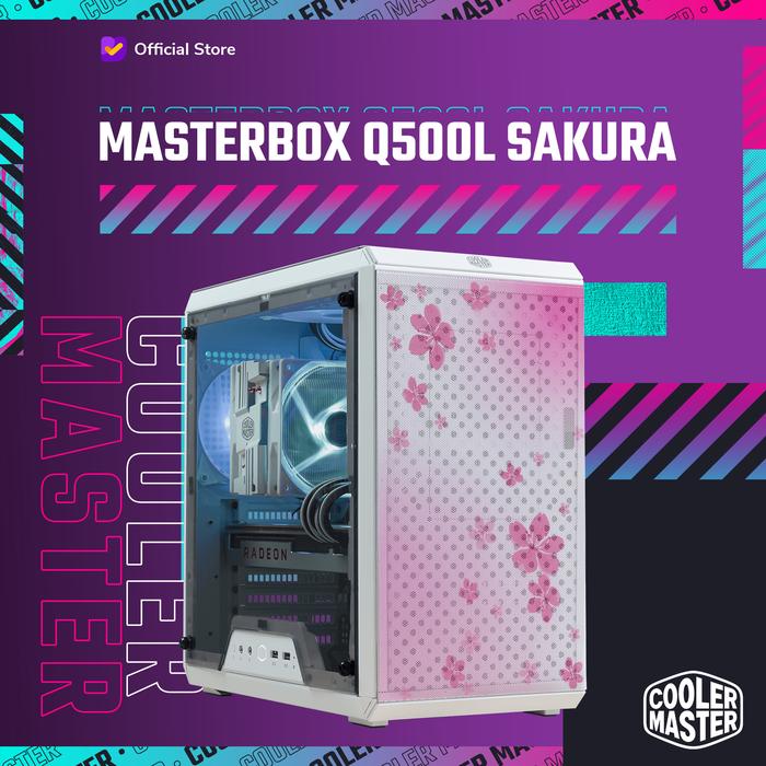 Promo Cooler Master MasterBox Q500L Sakura Mid Tower [ATX, Chassis ...