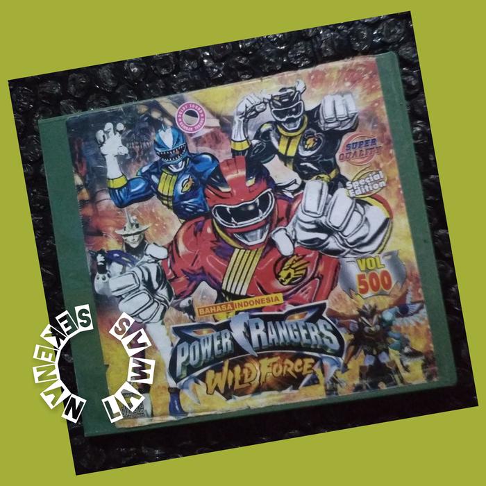 Jual VCD Power Rangers Wild Force /Bootleg /Teks Indonesia /Isi 2 Disc ...