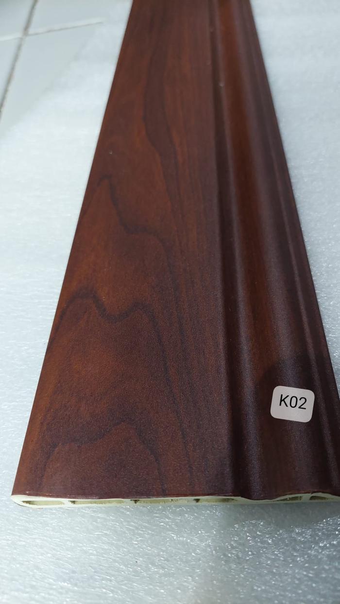 Jual PLINT PVC LIST LANTAI DINDING P 1.2 METER L 8CM KETEBALAN 1.2CM ...