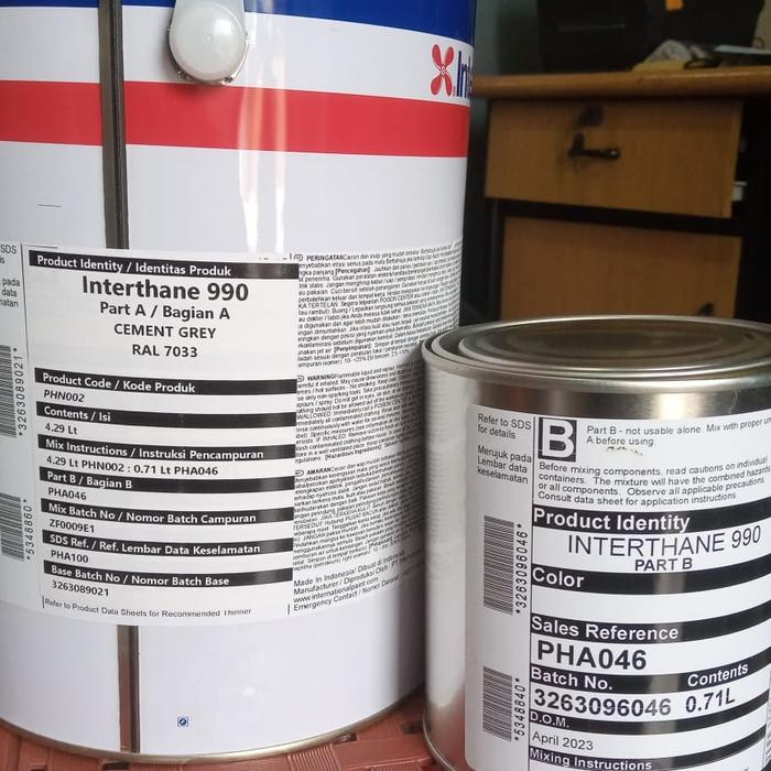 Jual International Paint - Interthane 990 RAL 7033 (Cement Grey) - Kab ...