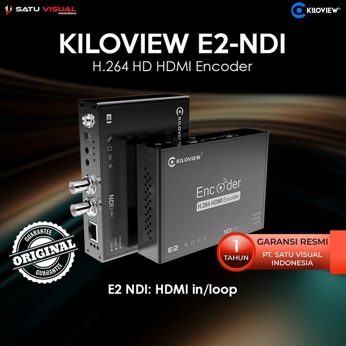 Jual Kiloview E2-NDI (H.264 HD HDMI Encoder) - Jakarta Barat ...