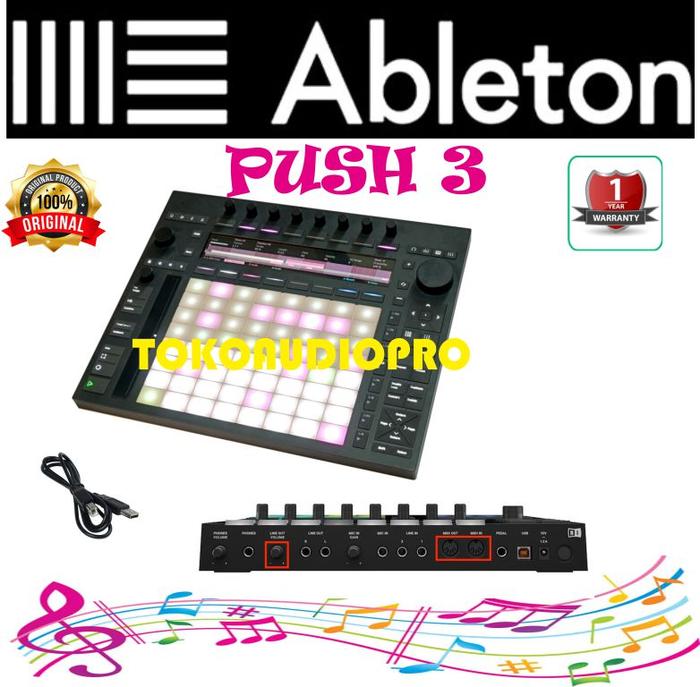Jual Ableton Push 3 Dedicated Pad Controller & Control Surface for Ableton - Jakarta Pusat ...