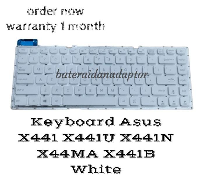 Jual Keyboard Asus X441 X441U X441B X441MA X441N White - Jakarta Pusat ...